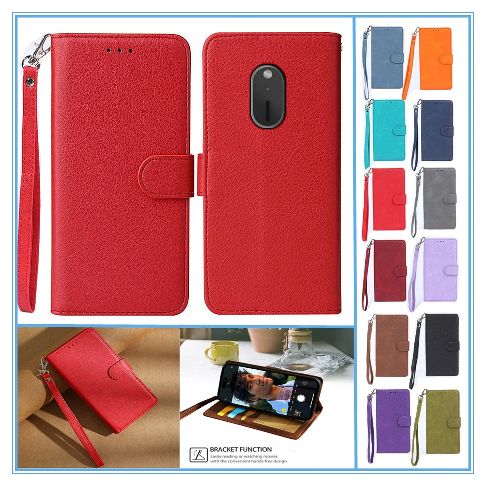 Wallet Flip Case For Nokia 230 2024 case Leather & Silicone Cover Nokia ...