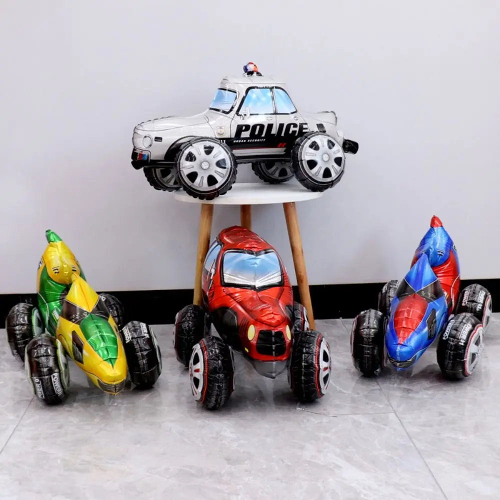 3D-Cartoon-Car-Foil-Balloon-Jeep-Police-Car-Balloon-Racing-Balloon ...