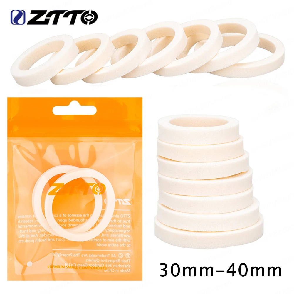 ZTTO MTB Bicycle Shock Absorber Front Fork Sponge Ring Dust-proof ...