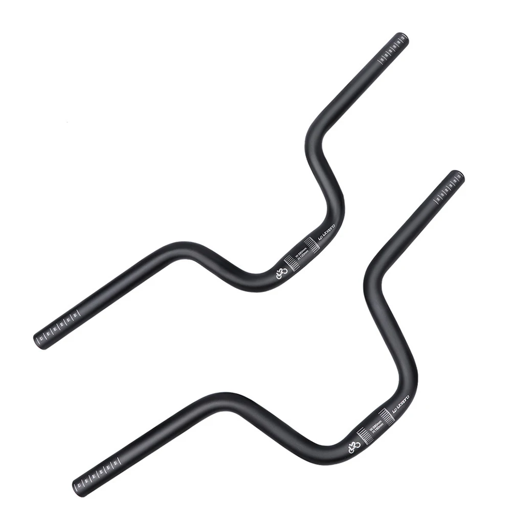 lp-litepro-Bike-Handlebar-U-shaped-Heightened-Aluminum-Alloy-Handle-Bar ...