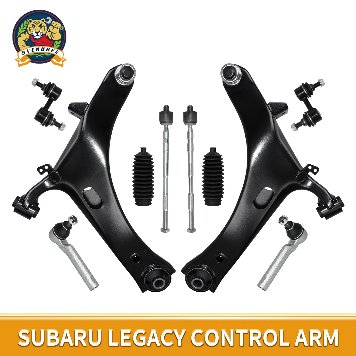 Svenubee-Front-Lower-Control-Arm-Tie-Rod-Boot-Suspension-10pcs-Kit-for ...