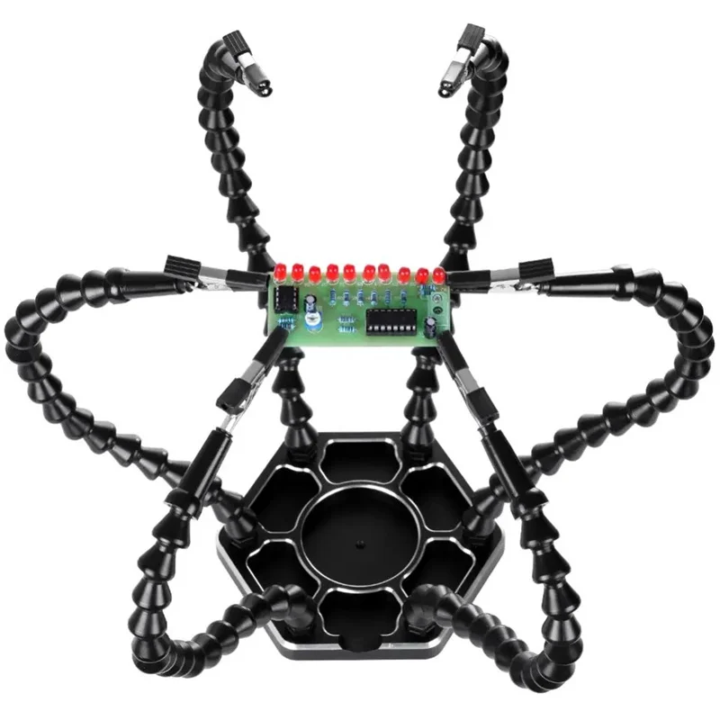 Helping-Hands-Soldering-Third-Hand-PCB-Circuit-Board-Holder-Flexible ...