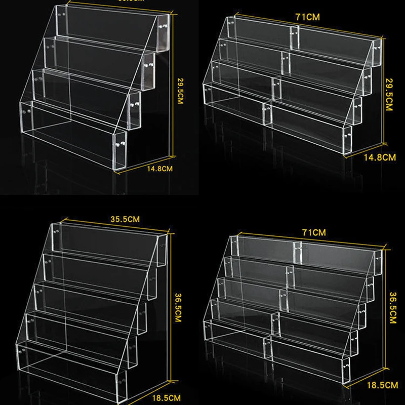 Acrylic Finishing Display Shelf | Acrylic Storage Rack Organizer - 2-6 ...