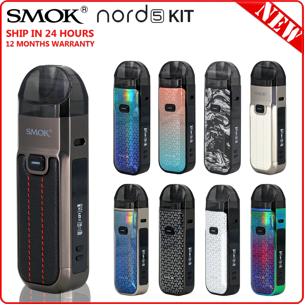 Electronic Cigarett Nord 5 | Smok Nord5 Coil Rpm 3 - New Original 5 Kit ...