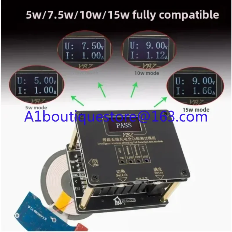 15W Qi2.0 Intelligent MPP Wireless Charging Tester YBZ Apple Magnetic ...