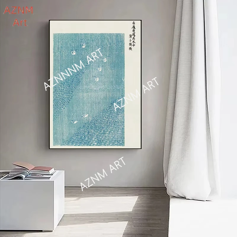 Japanese VIntage Taguchi Tomoki Exhibition Posters and Prints Canvas ...