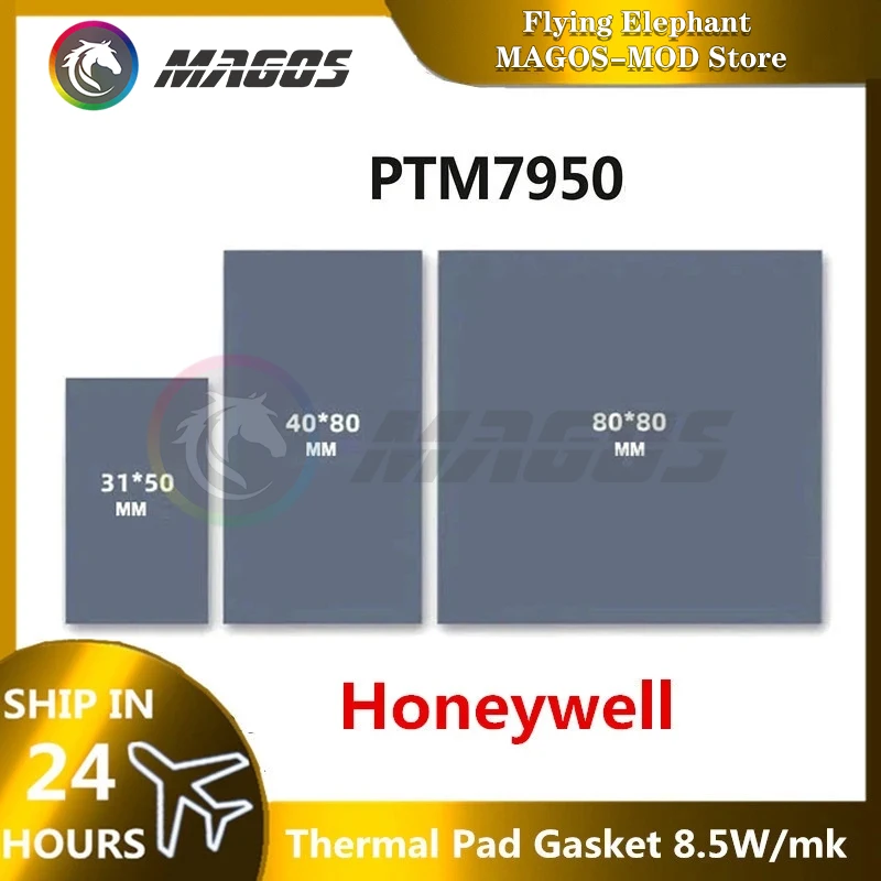 Honeywell PTM7950 Phase Change Thermal Pad Multi-size For CPU Heat Sink ...