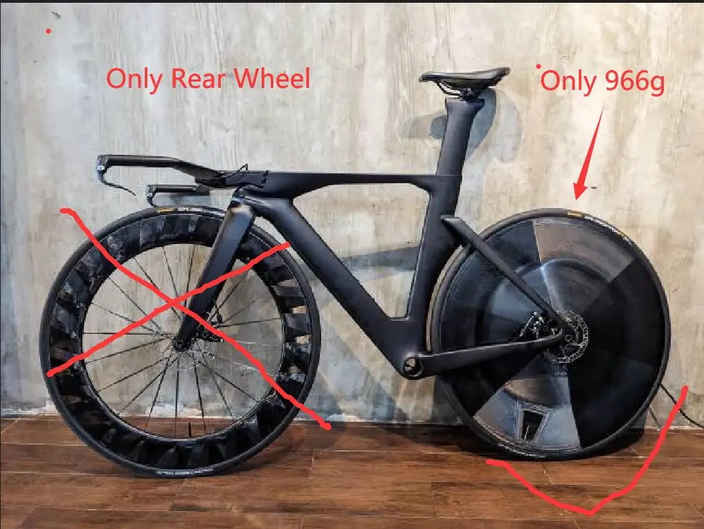 Rear-Wheel-700C-TT-bike-disk-Carbon-wheel-Track-Fixed-gear-road-bike ...