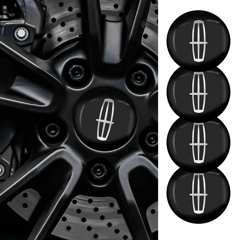 4Pcs-Car-Styling-Wheel-Hub-Center-Caps-Stickers-Rim-Badge-Cover-For ...