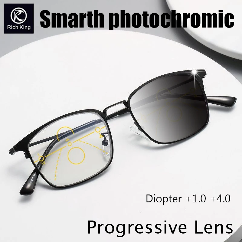 Smart-progressive-photochromic-reading-glasses-men-s-multi-focus-full ...