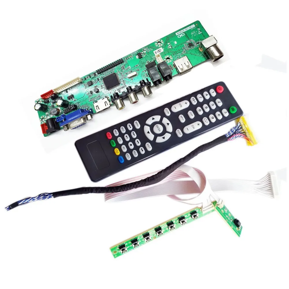 Drive-free HDV56U-AS HDVX9-AS HDV56R-AL V2.2 Universal LCD TV Driver ...