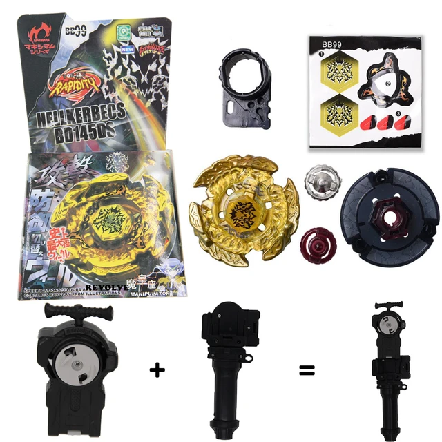 Beyblade Metal Fury Hell Kerbecs