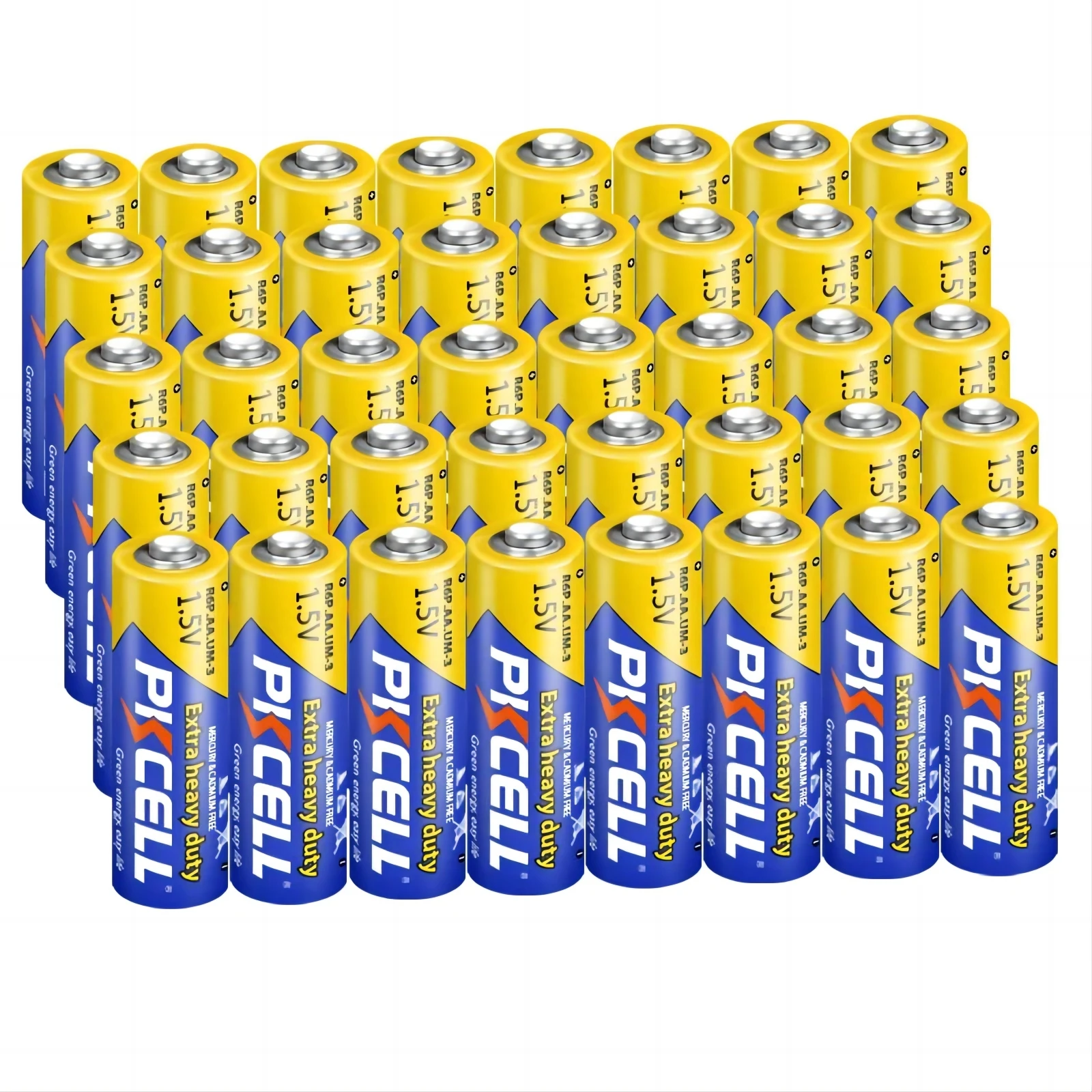 40PC-PKCELL-1-5V-R06P-AA-Battery-Super-Heavy-Duty-Battery-MN1500-SUM4 ...