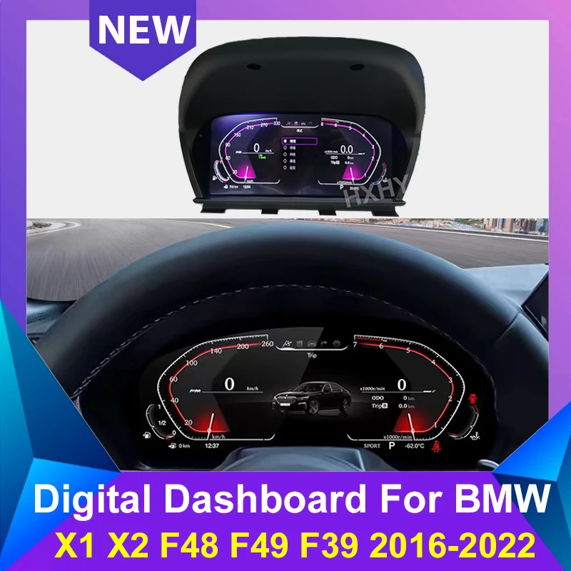 New-Car-LCD-Digital-Dashboard-Panel-For-BMW-X1-X2-F48-F49-F39-2016-2022 ...