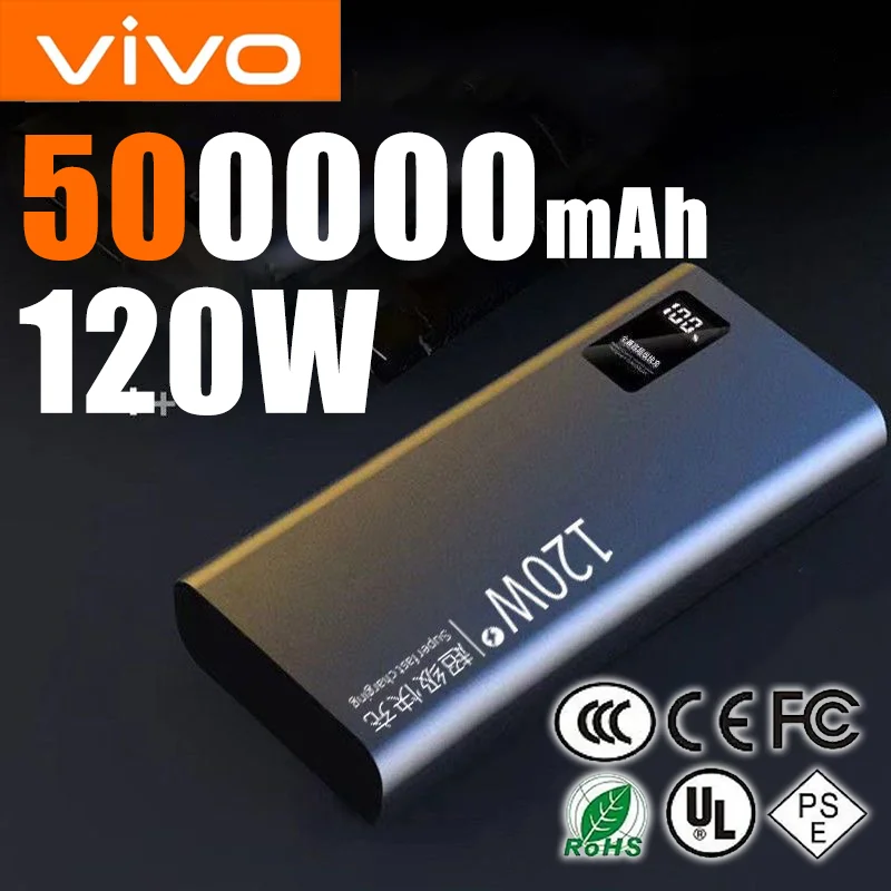 VIVO 120W Fast Charging 3C Certification 50000mAh Power Bank High ...