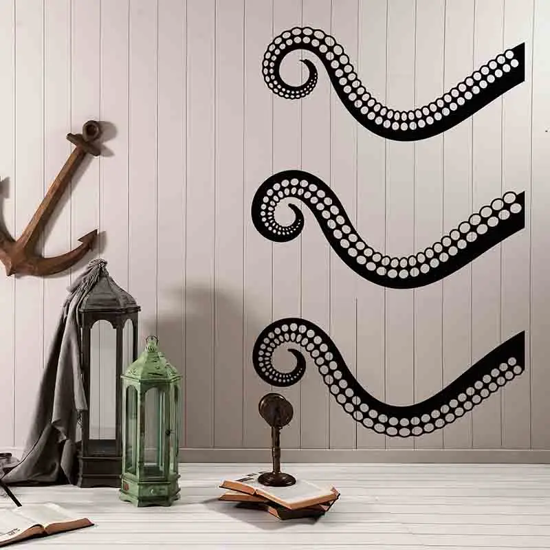 Octopus Wall Stencil