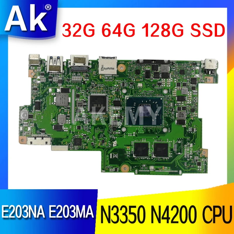 E203NA-E203MA-mainboard-N3350-N4200-CPU-2GB-4GB-di-RAM-32G-64G-128G-SSD ...