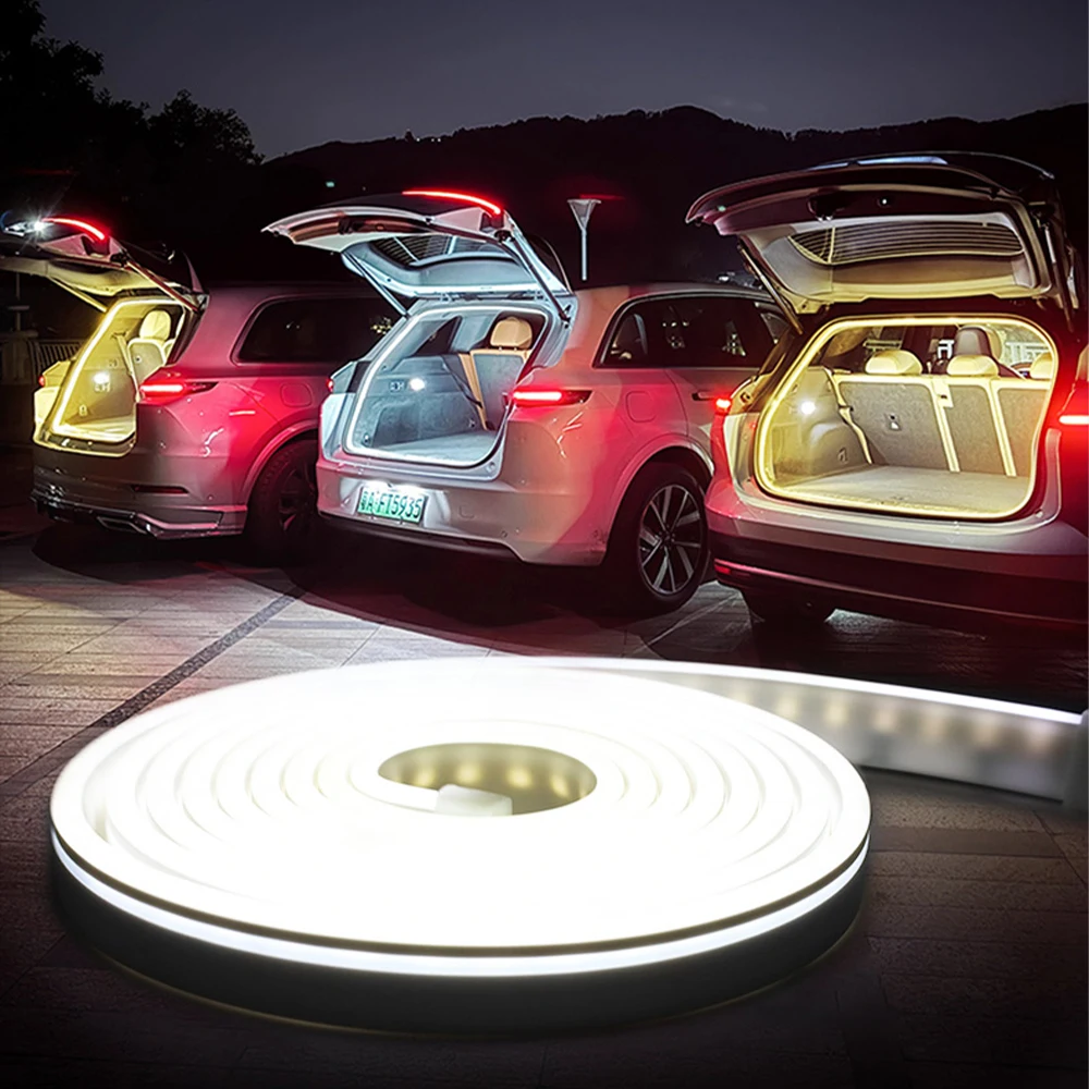 Car High Brightness Trunk Lighting LED Ambient Lights Strip Interior ...