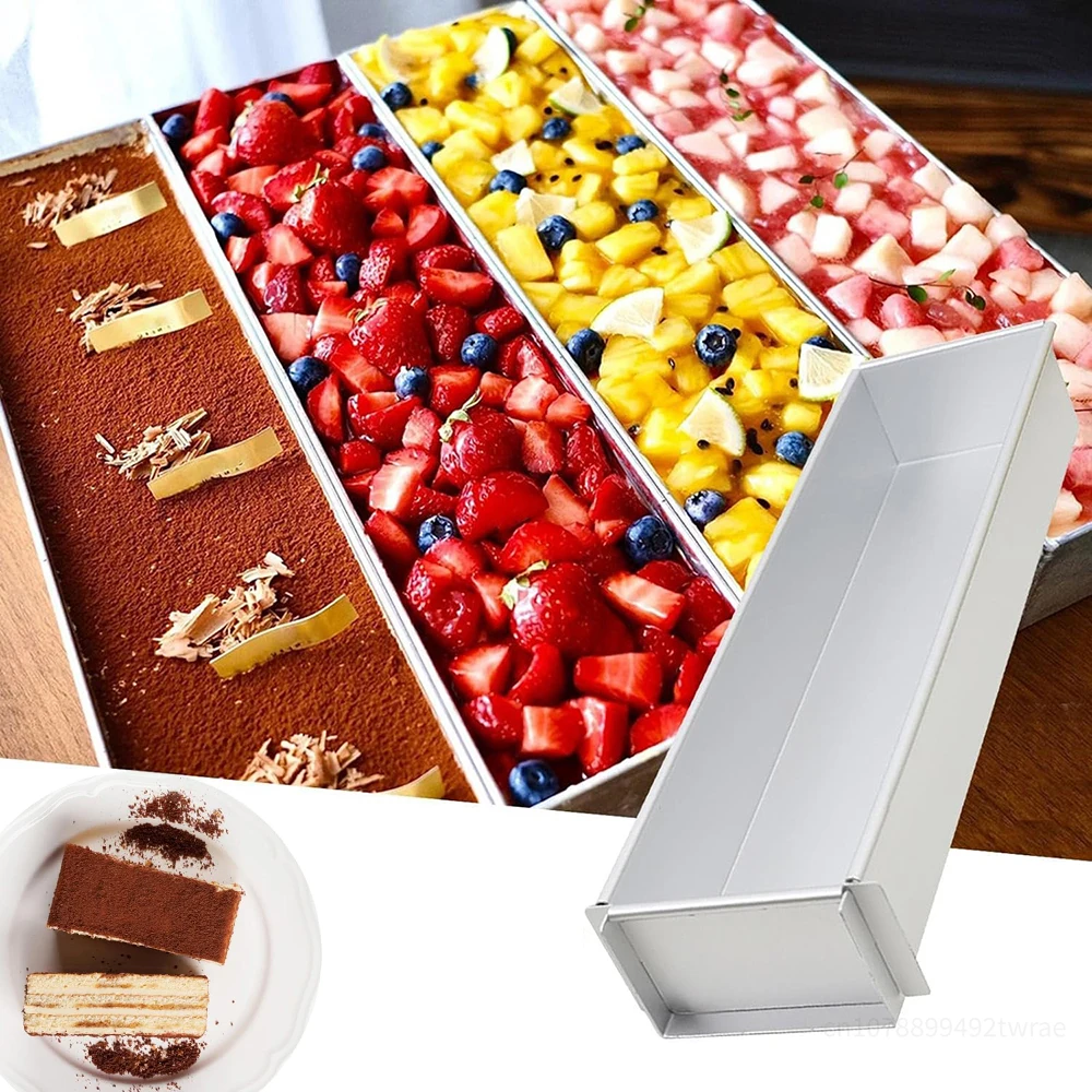 Panela-retangular-de-alum-nio-Cheesecake-Molde-antiaderente-de-Tiramisu ...