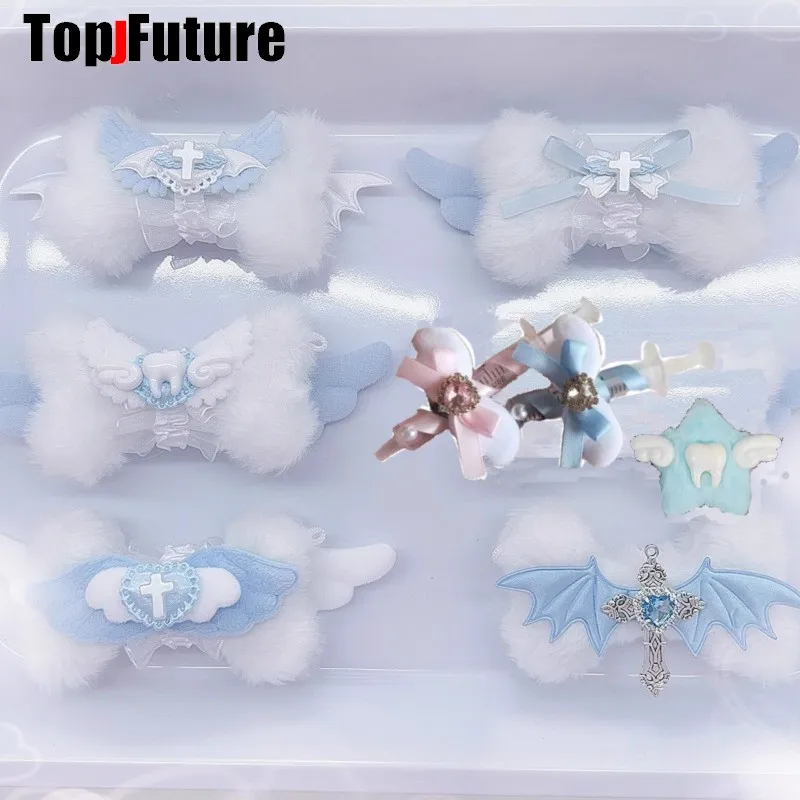 Women-Y2K-Girl-Gothic-Lolita-Angel-Wing-Harajuku-Medical-Syringe-Hair ...