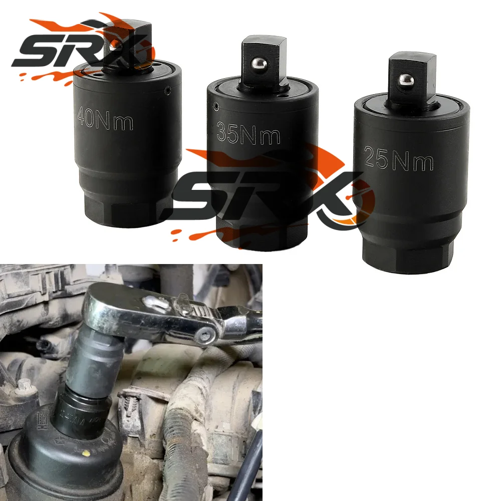 60740 Torque Adapter Set Turn Any 3/8" Drive Ratchet or Breaker Bar ...