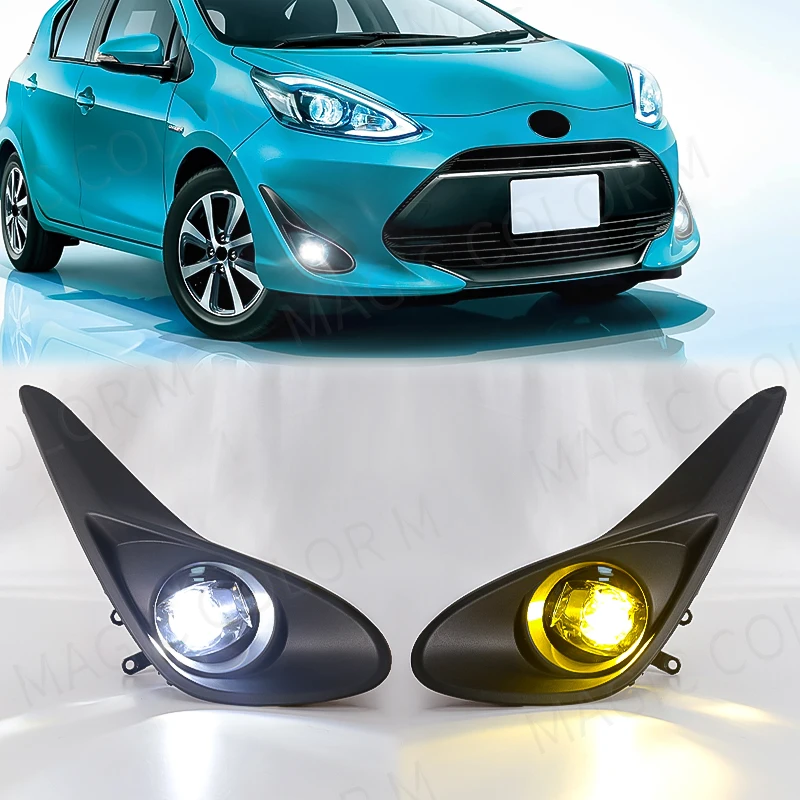 Car-Fog-Lamp-Assembly-For-Toyota-Aqua-Prius-2018-2019-Front-Bumper ...