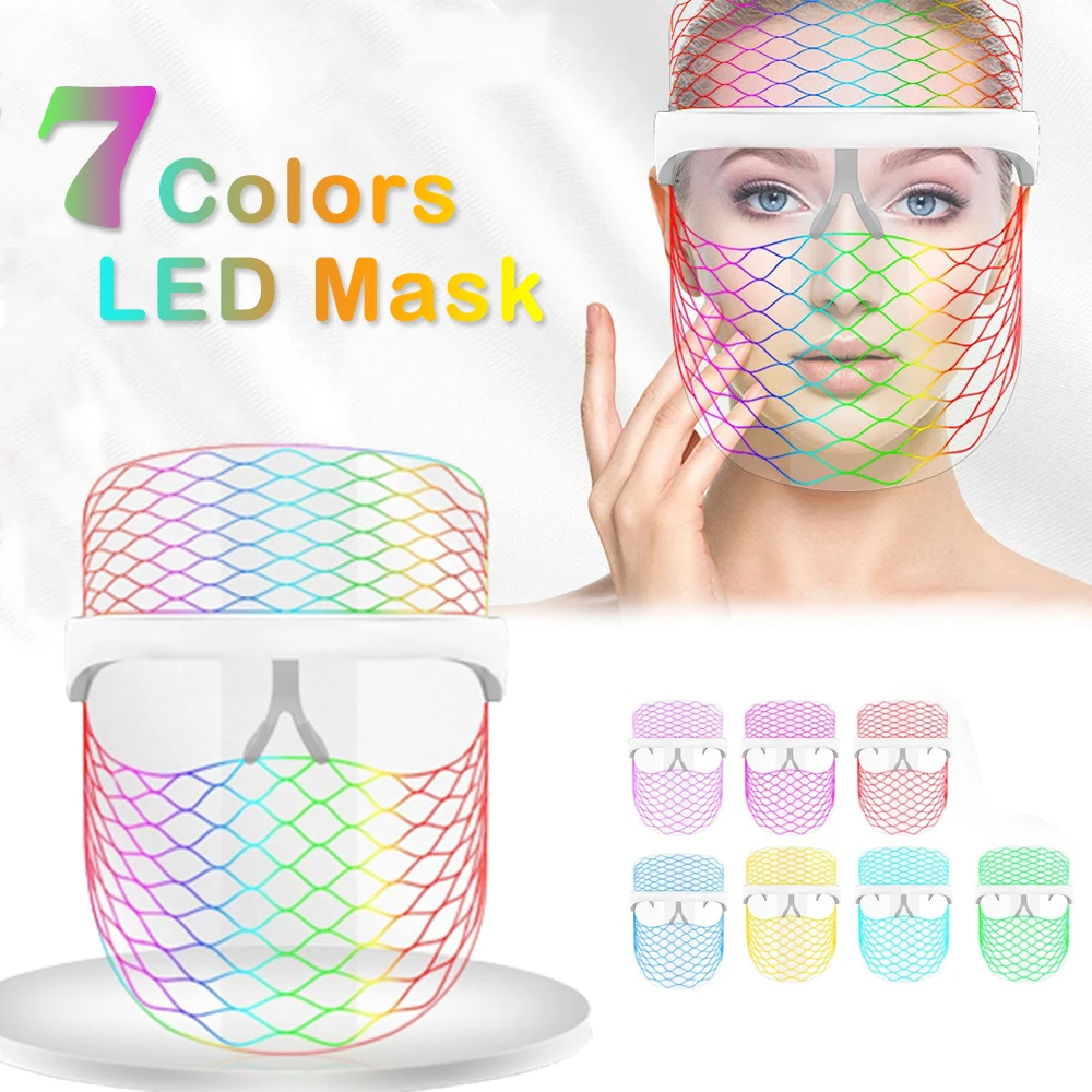 mascara-led-facial-con-luz-led-M-scara-de-terapia-de-luz-LED-roja-m ...