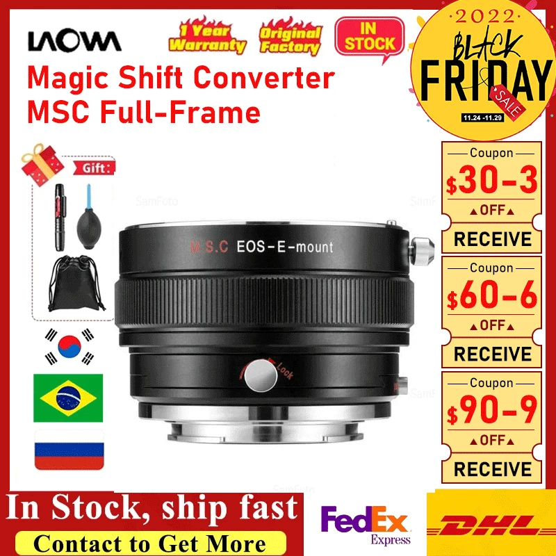 Venus Optics Laowa Magic Shift Converter MSC Full Frame and APS C ...