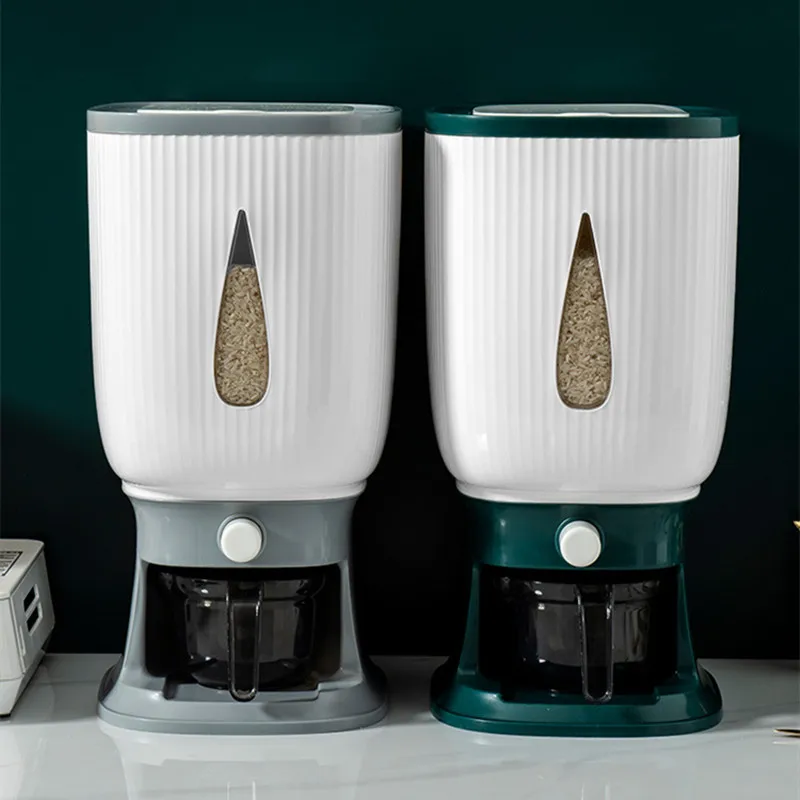 10KG-Press-type-sealed-rice-box-Insect-proof-and-moisture-proof-rice ...