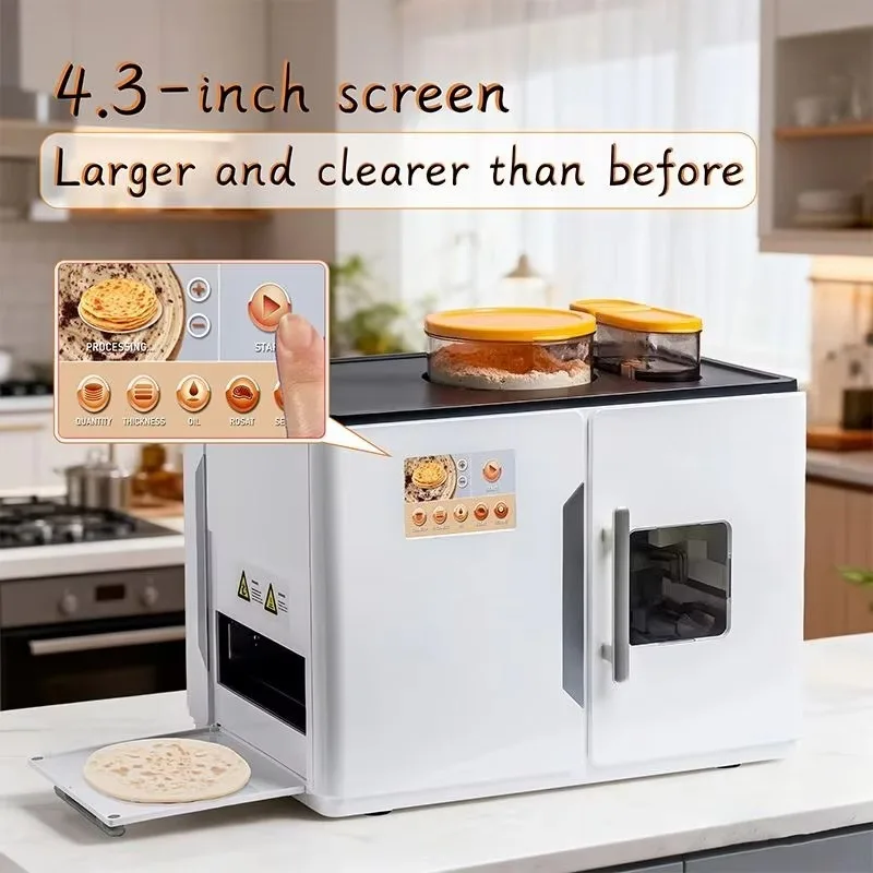 Canada Commercial Robotic Electric Chapati Maker Fully Automatic Roti ...