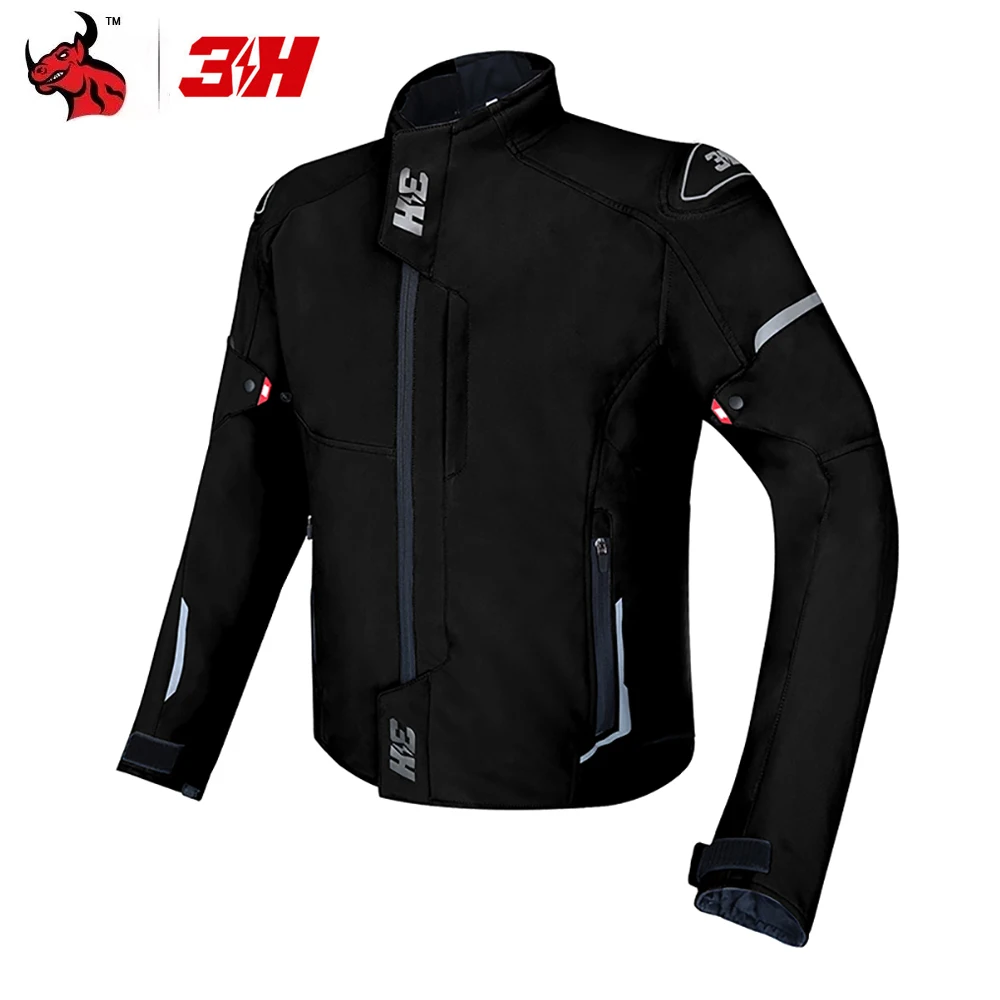 Wear-resistant Men Biker Jacket Anti-fall Motorcycle Protection ...