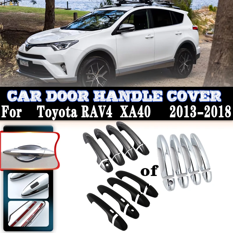 For-Toyota-RAV4-Accessories-2013-2018-RAV-4-XA40-Luxury-Car-Door ...