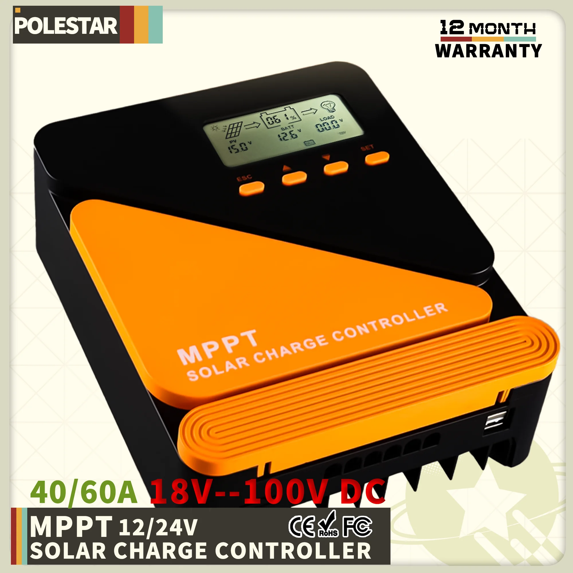 Polestar-MPPT-Charge-Controller-40A-60A-Controller-18V-100V-Solar ...