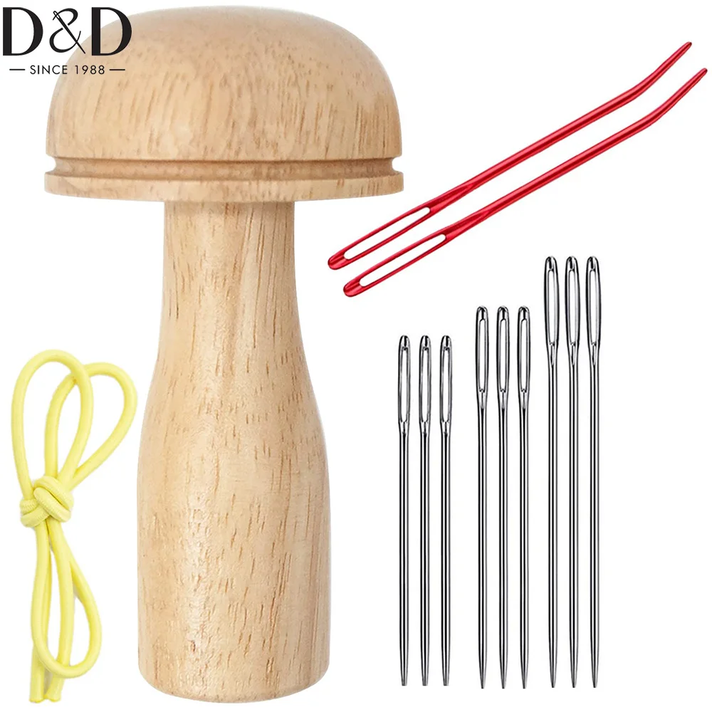 Vintage Sock Darning Tools: How This Wooden Egg and Needle Set Saved My ...