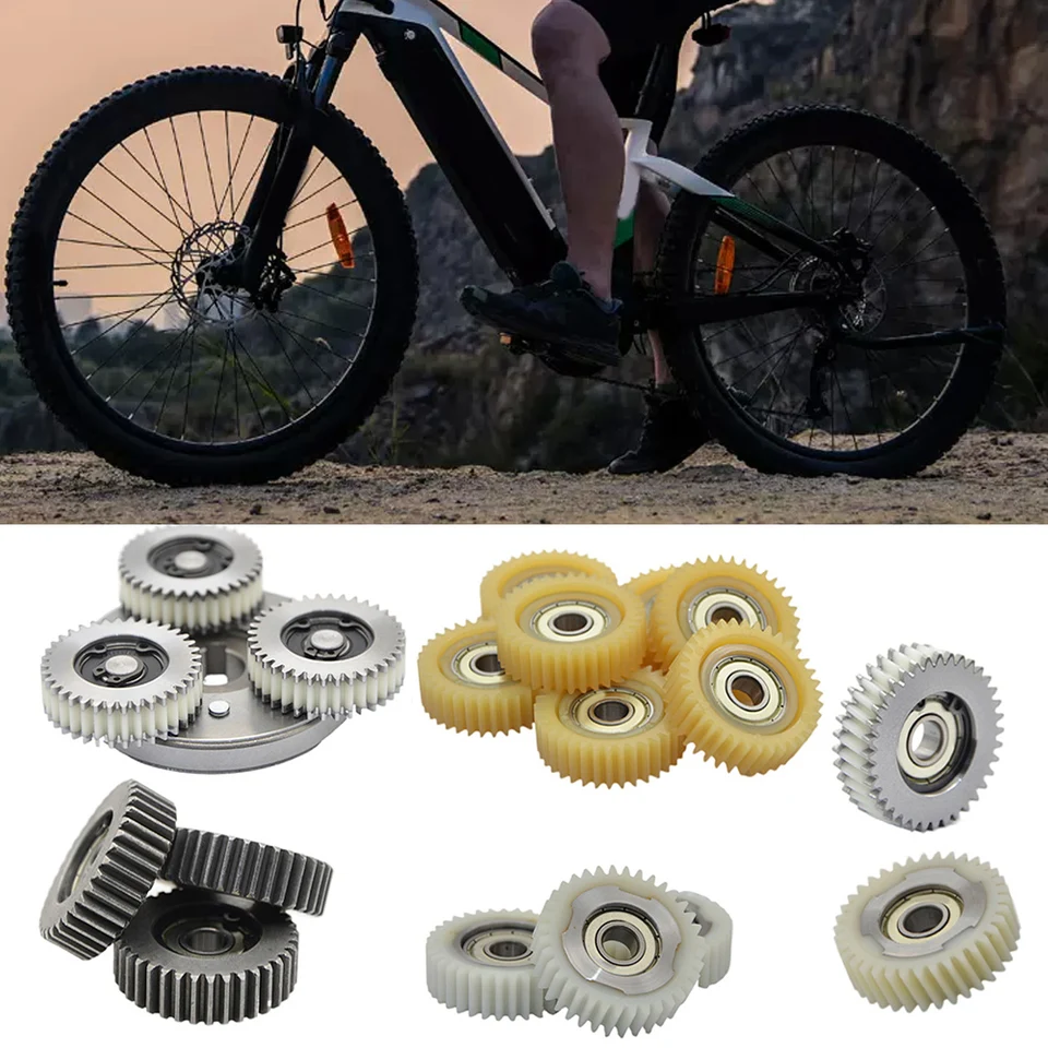 Bike Motor Kit E-Bike Planetary Gear Motor Kit - 36T Nylon Gears For ...