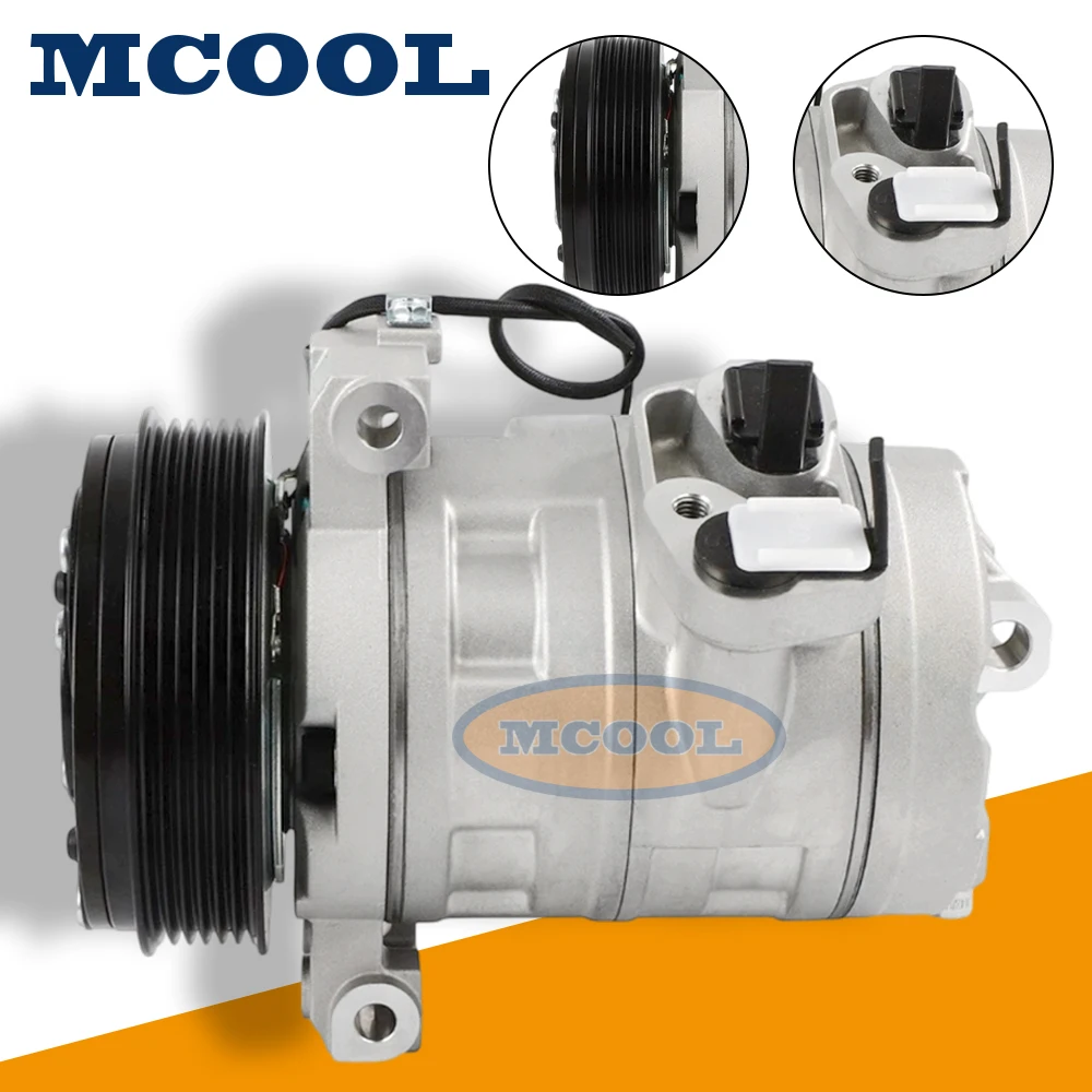 Air Conditioning AC Compressor For 07-11 Jeep Wrangler V6 3.8L DKS17D ...