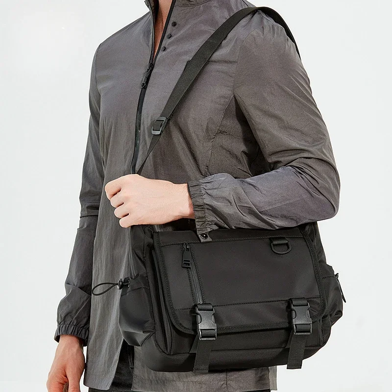 Men's Shoulder Bag, Single Strap Messenger Bag, Street Fashion Trendy ...