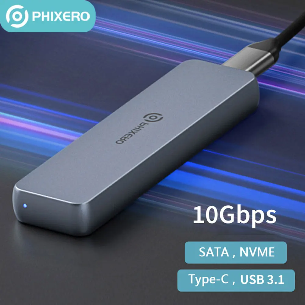 M.2 Nvme Ssd Enclosure External M2 Nvme Case M2 Usb 3.1 Type C 10gbps ...