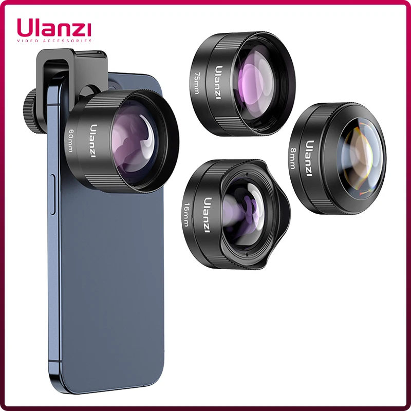 Ulanzi-Universal-Mobile-Lens-75mm-Macro-8mm-Fisheye-16mm-Wide-Angle ...