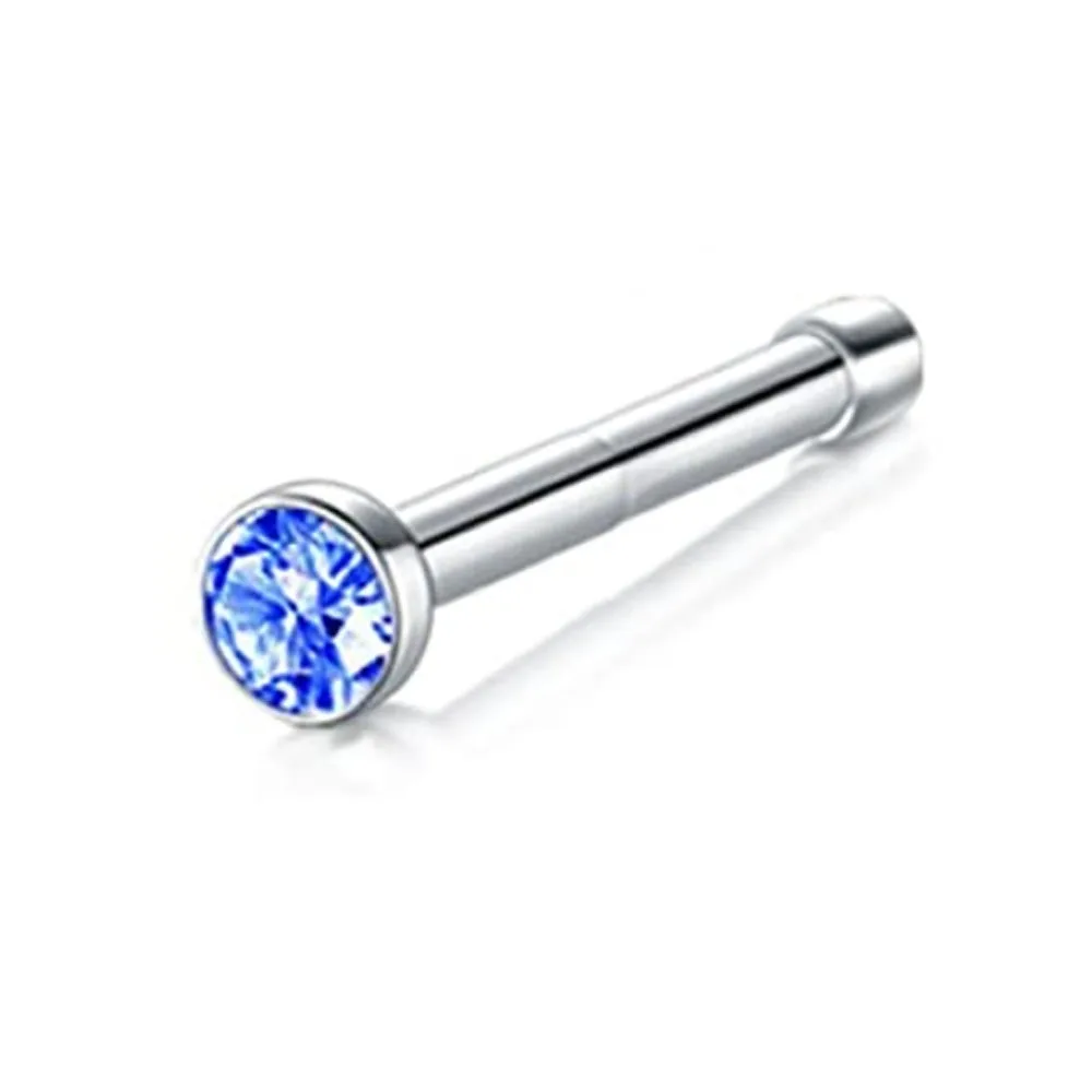 Piercing au nez,16--anneaux de nez en acier chirurgical, calibre 20 ...