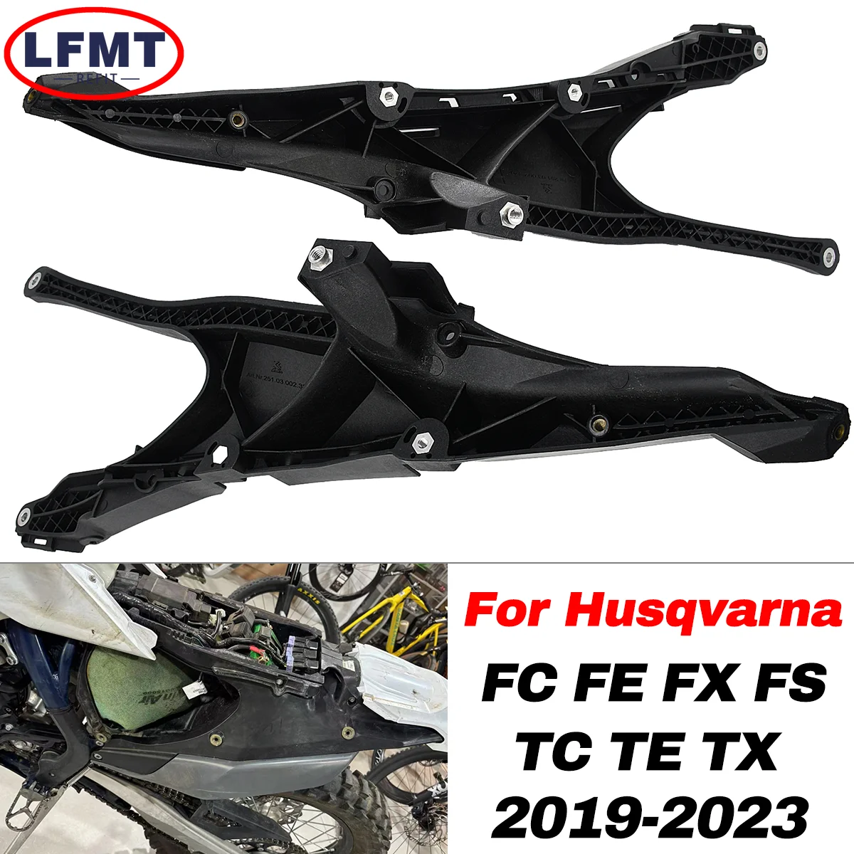 Motocross Subframe Rear Seat Support Frame Tailstock Bracket For ...