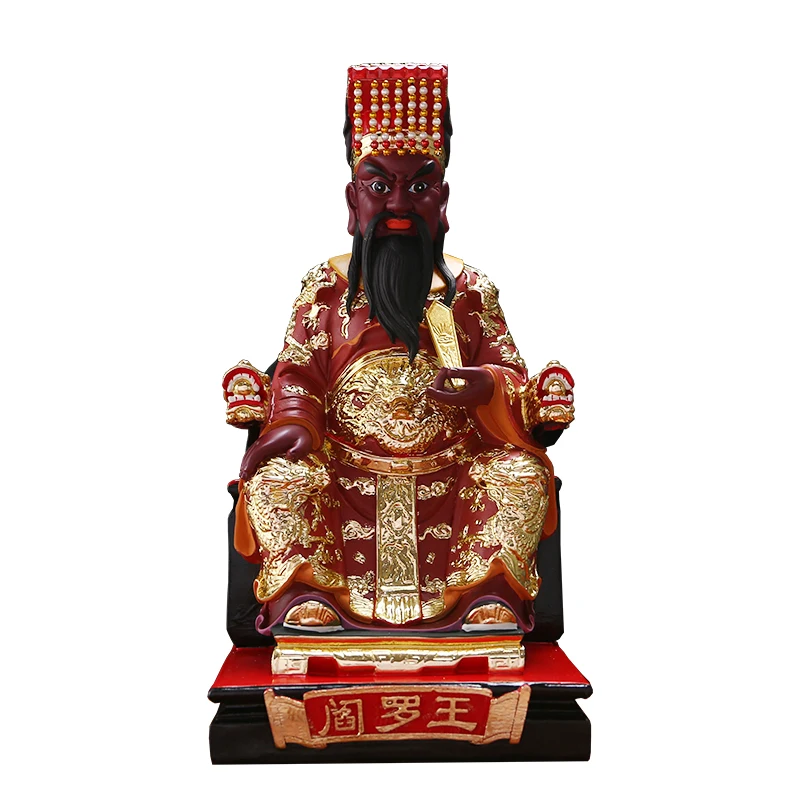 Lord-Yan-God-King-of-Hell-Statue-Resin-Buddha-Ornament-12inch-16-Inch ...