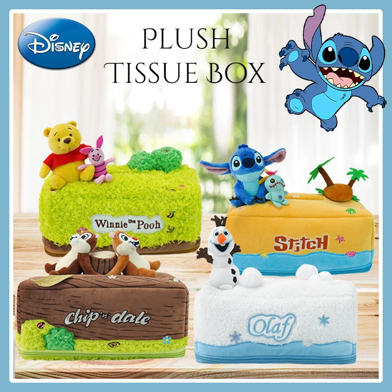 Disney-Stitch-Plush-Tissue-Box-Car-Tissue-Box-Home-Living-Room ...