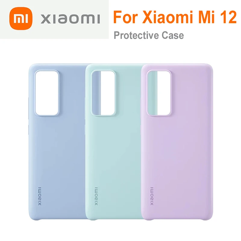 Original-Mi-12-Phone-Case-Environmentally-Friendly-Silicone-Case-Skin ...