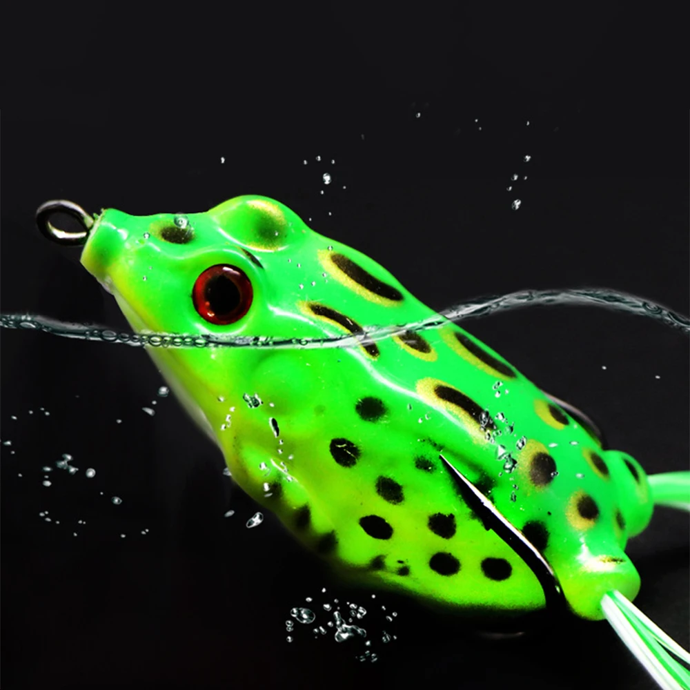 2Pcs-Topwater-Frog-Lures-Fishing-Crankbait-Lures-Frog-Artificial-Soft ...