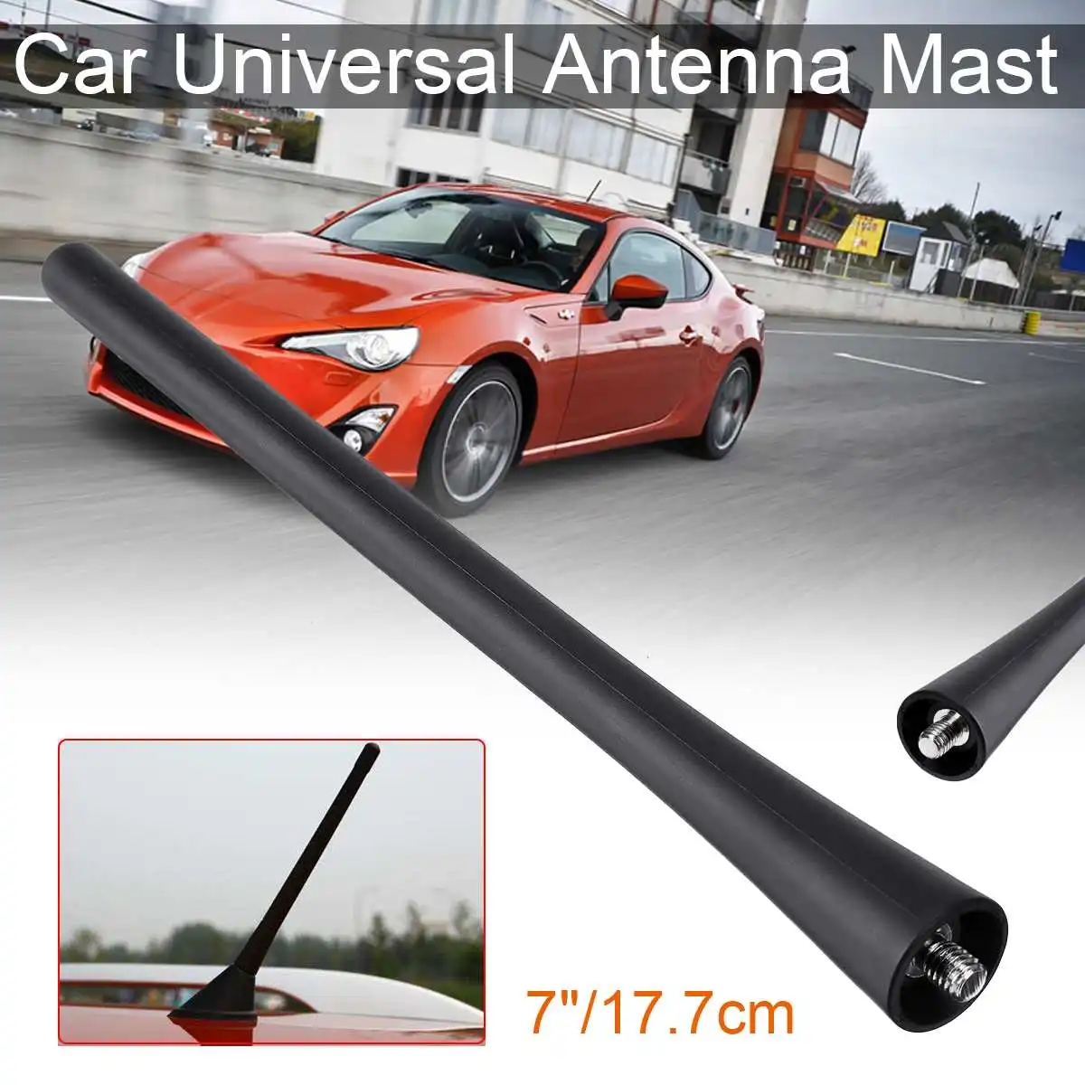 Universal-7-Car-Aerial-Auto-Roof-AM-FM-Radio-Auto-Stereo-Booster ...