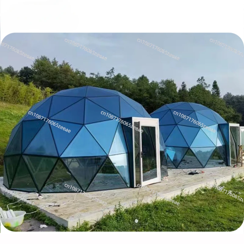 Custom-Durable-Outdoor-Waterproof-Round-Luxury-Resort-Glamping-Geodesic ...