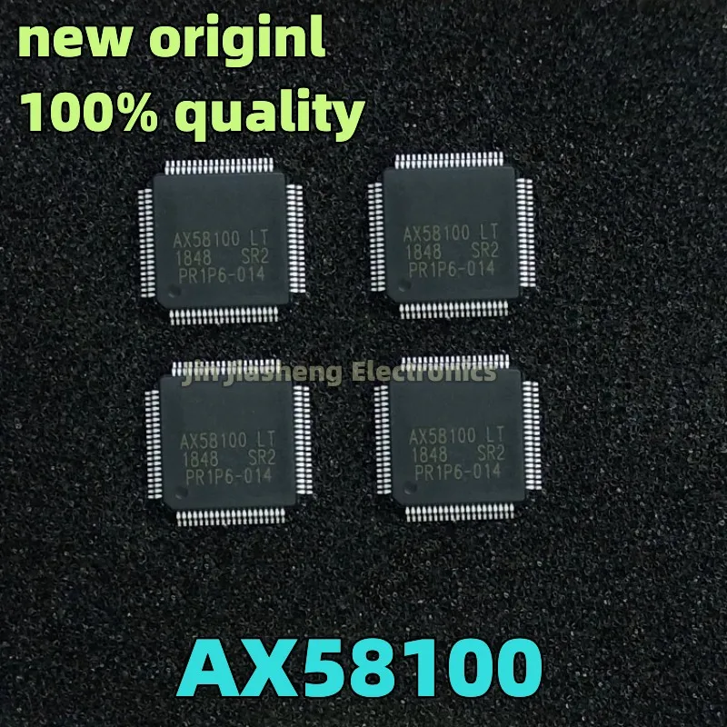 (5-10piece) 100% New AX58100 AX58100LT AX58100 LT LQFP80 Chipset ...