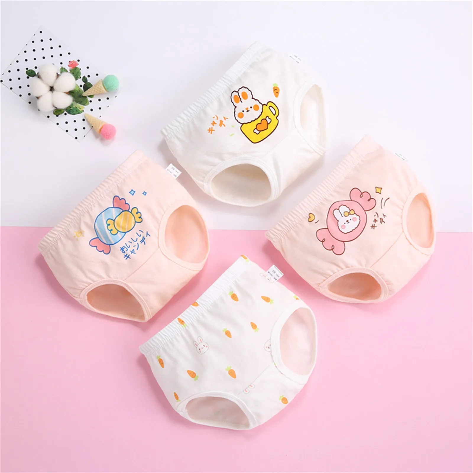 4pcs-Cotton-Baby-Training-Panties-Infant-Baby-Diaper-Underwear-Washable ...