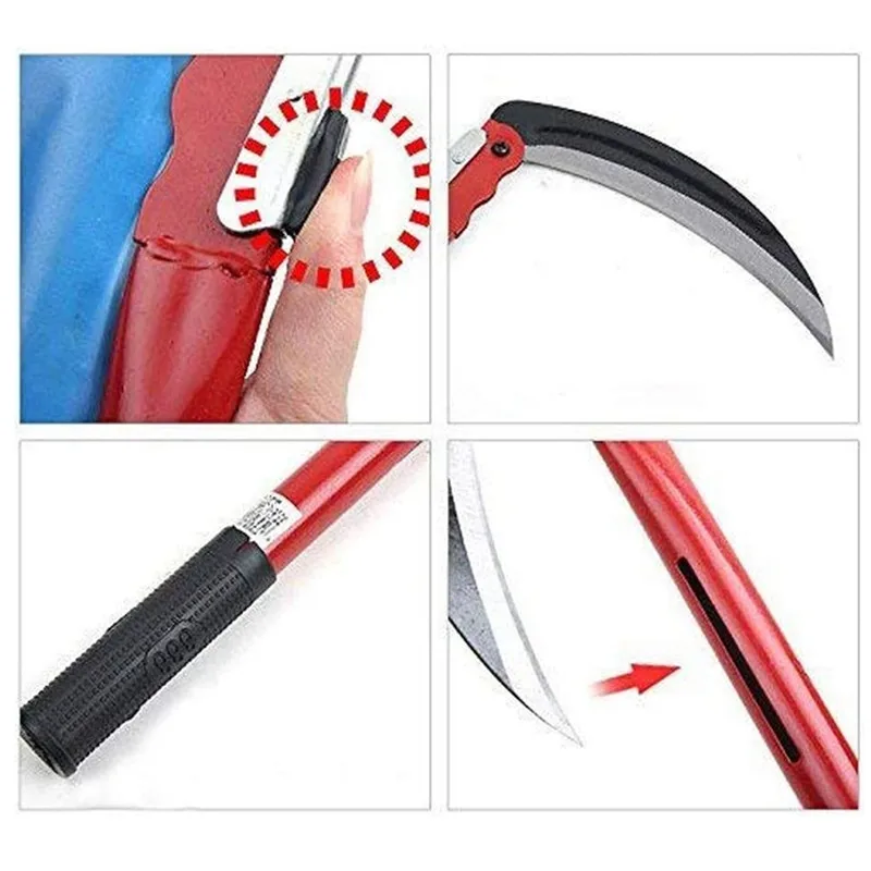 FAUCILLE,Outil de désherbage à la main pliable faucille agricole ...